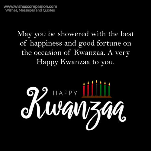 Happy Kwanzaa Wishes, Messages and Images