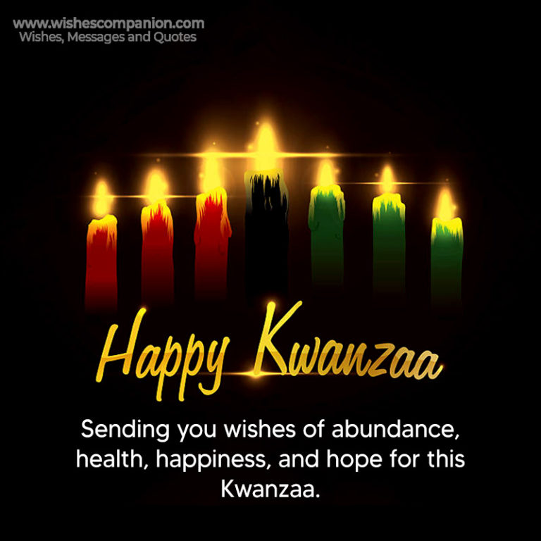 Happy Kwanzaa Wishes, Messages and Images