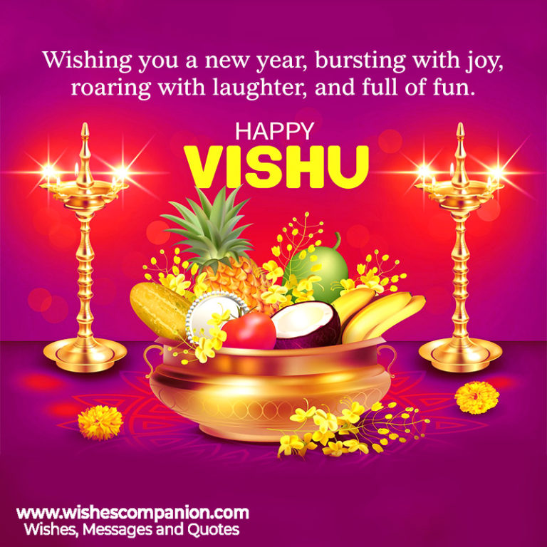 Happy Vishu Wishes, Messages and Images - Wishes Companion