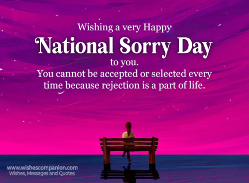 National Sorry Day Wishes, Messages, And Quotes - Wishes Companion