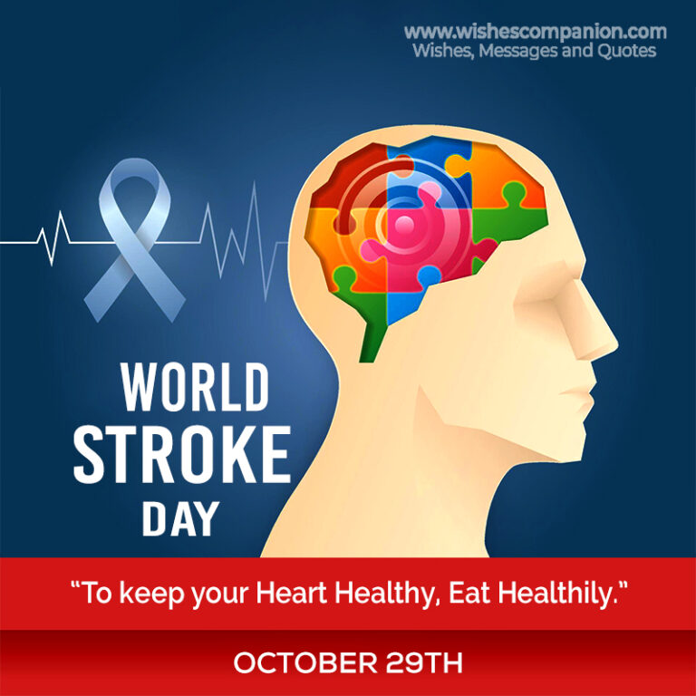 Best World Stroke Day Messages, Wishes and Quotes