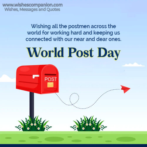 World Post Office Day Wishes, Messages, and Quotes
