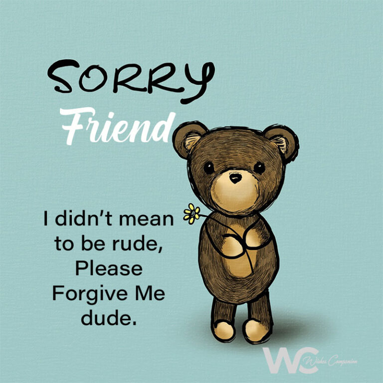 Sorry Messages for Best Friend - Apology Messages for Friends - Wishes ...