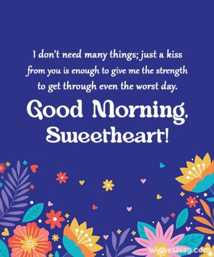 130+ Good Morning Images For Sweetheart [ HD Photos ] - Wishes Companion